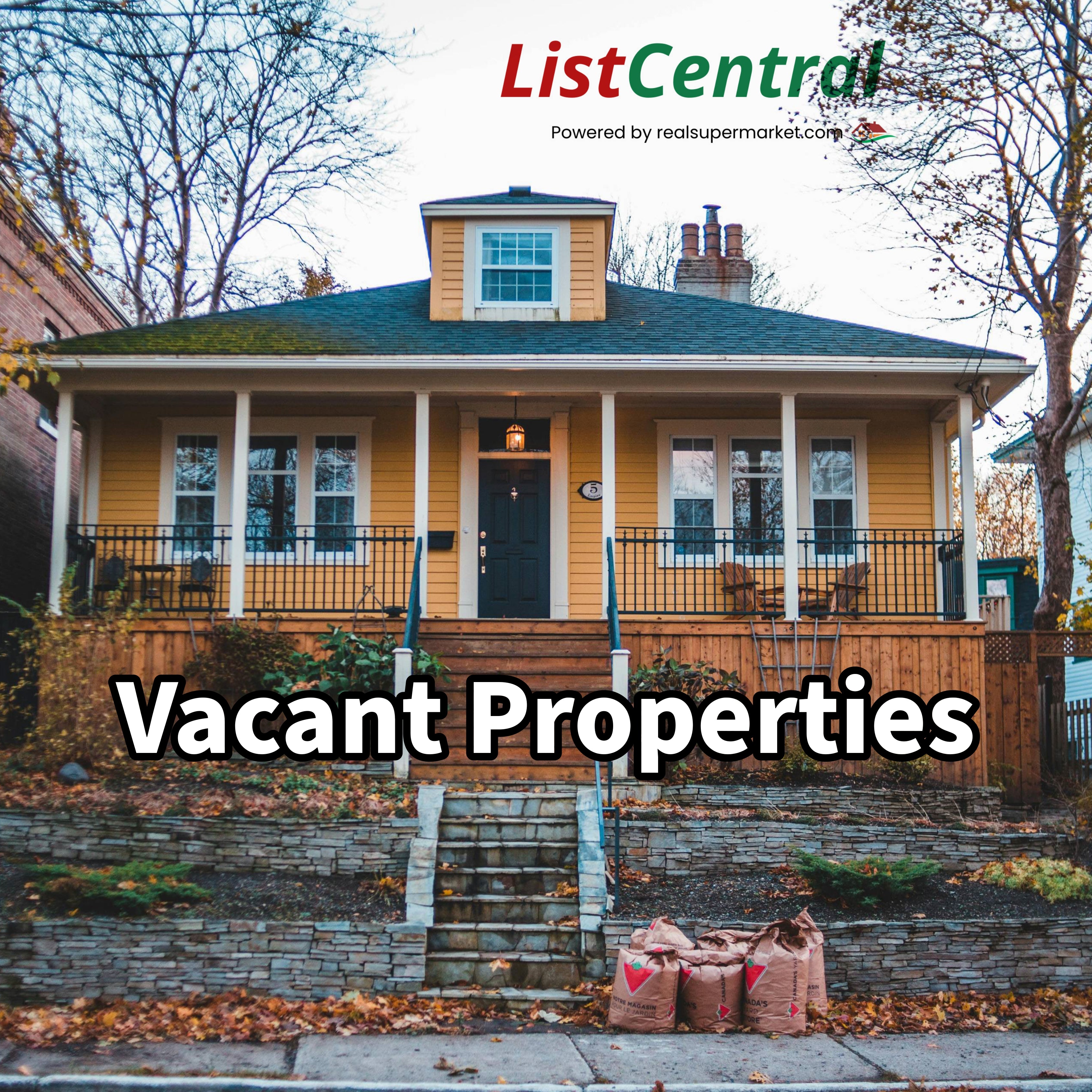 Sample Data format - Vacant property List – ListCentral